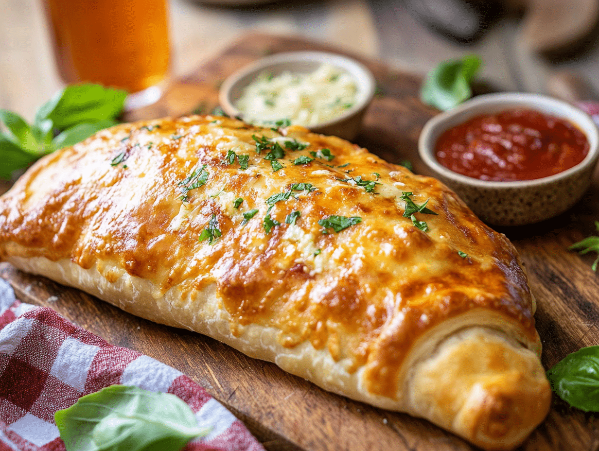 Filling Beef Crescent Calzone Recipe - MinceRecipes.info