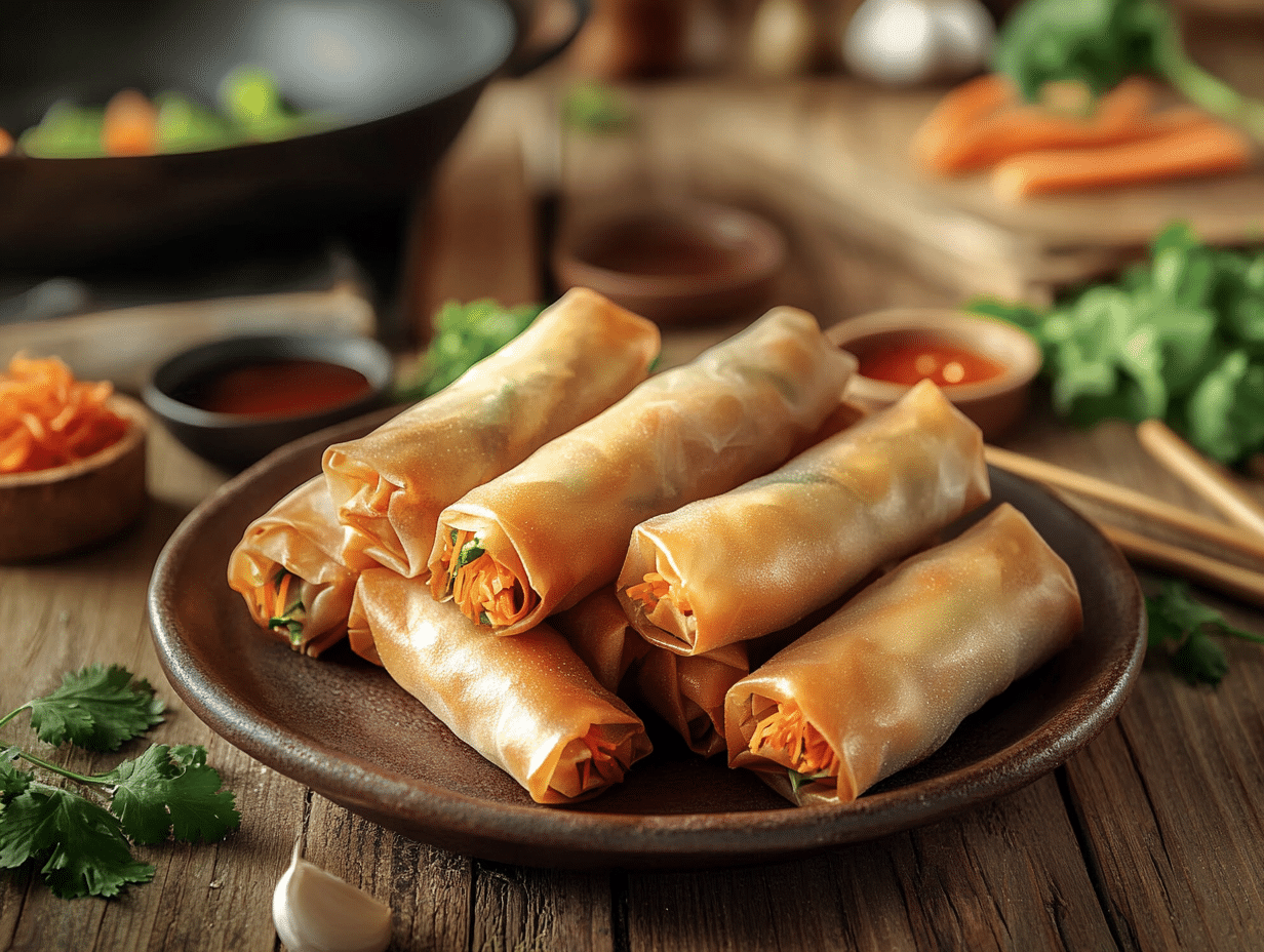 Crispy Thai Spring Rolls Recipe - MinceRecipes.info