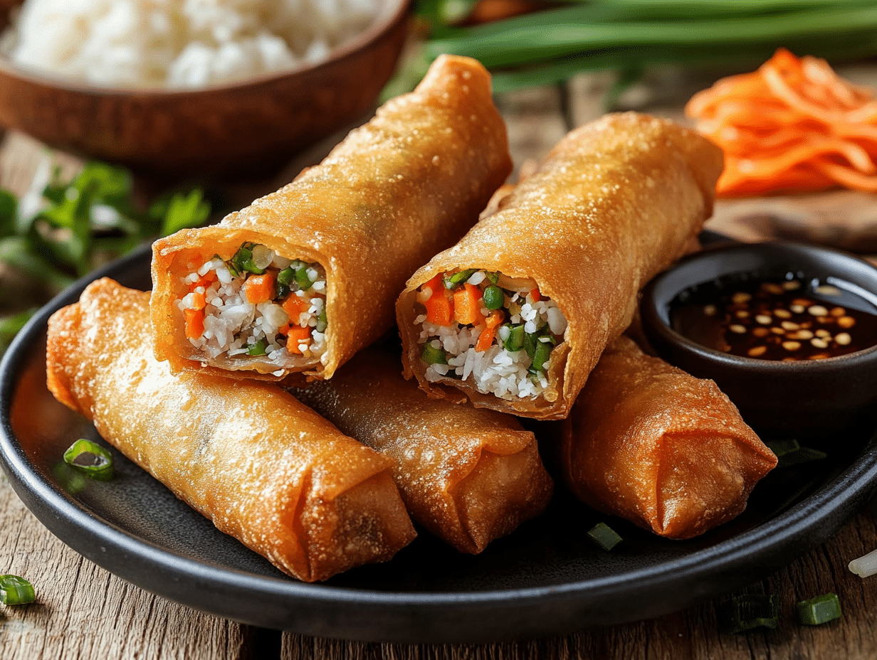 Best Deep-Fried Spring Roll With Bean Sprouts Recipe - MinceRecipes.info