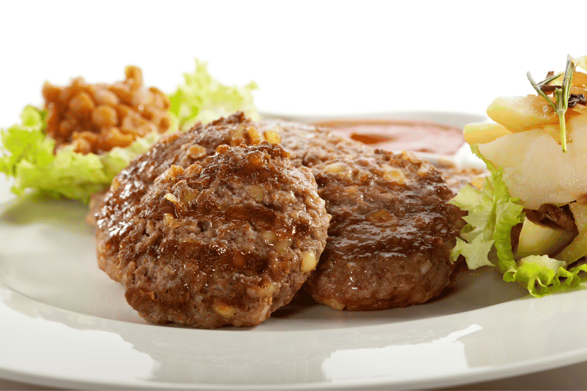 Amazing Honey Mustard And Garlic Pork Rissoles