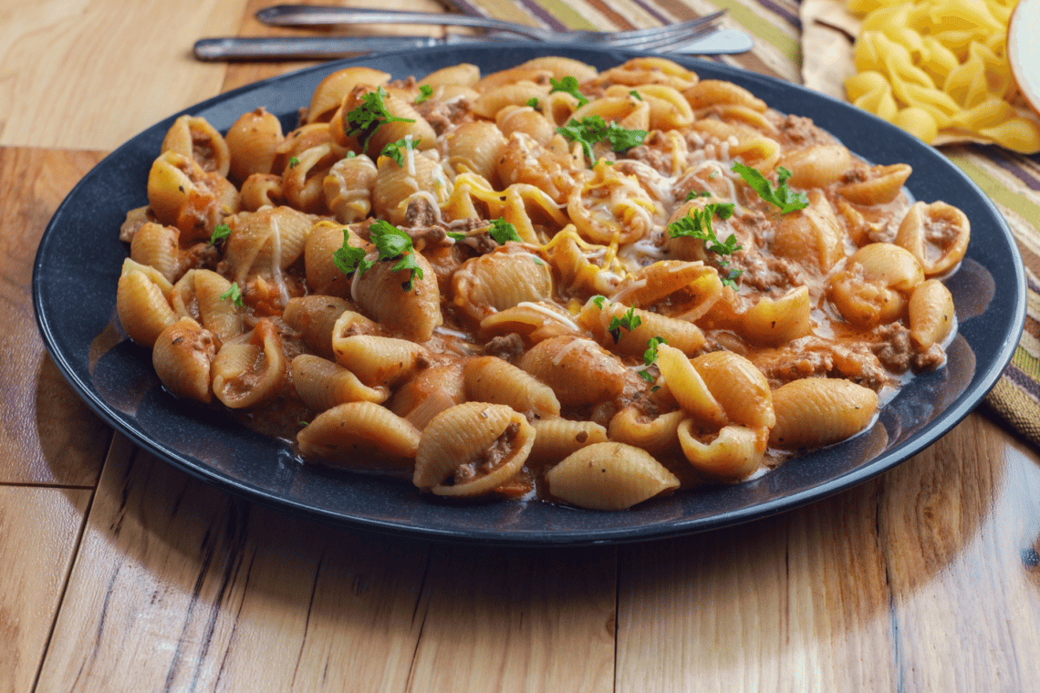 Easy One-Pot Dump Pasta Dish