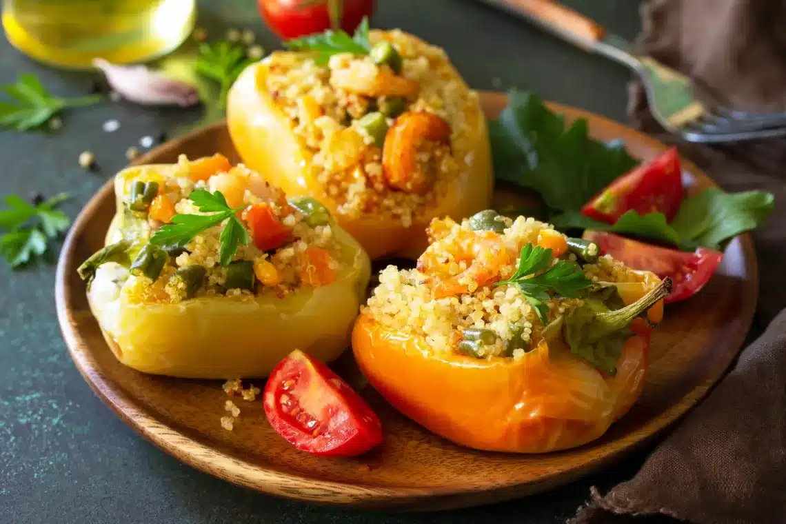 Couscous And Shrimp Stuffed Peppers: A Finger-Licking Recipe