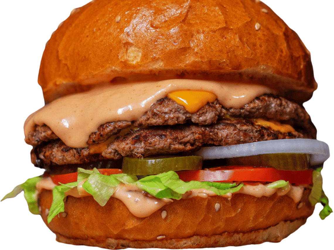 Special Caesar Salad Burger Recipe