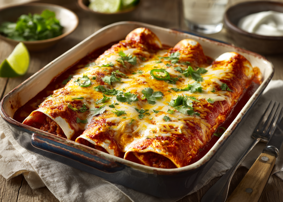 Savory Classic Beef Enchiladas: A Mexican Delight - MinceRecipes.Info