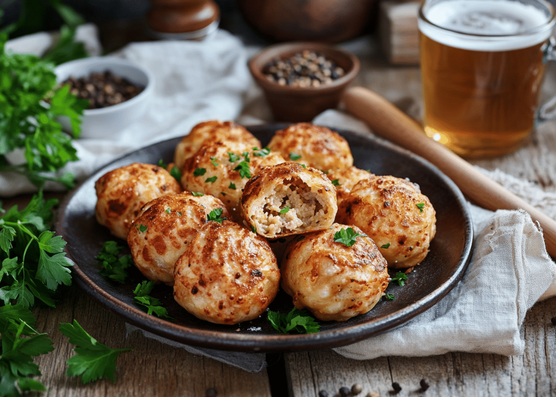 German-Inspired Pork And Pretzel Dumplings: A Hearty Meal