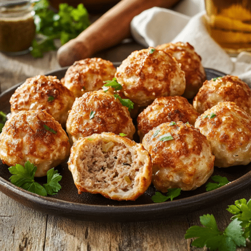 German-Inspired Pork And Pretzel Dumplings: A Hearty Meal