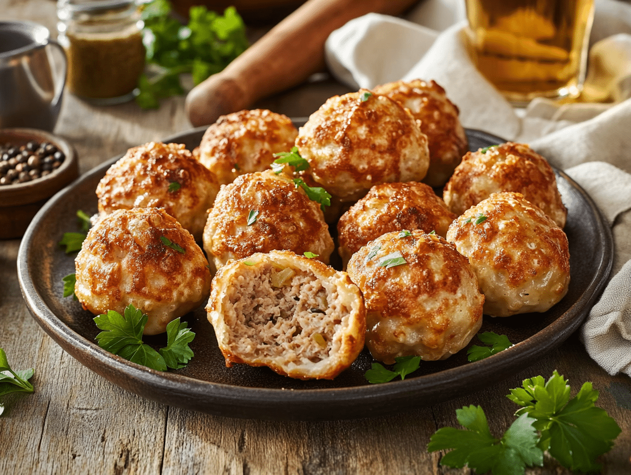 German-Inspired Pork And Pretzel Dumplings: A Hearty Meal