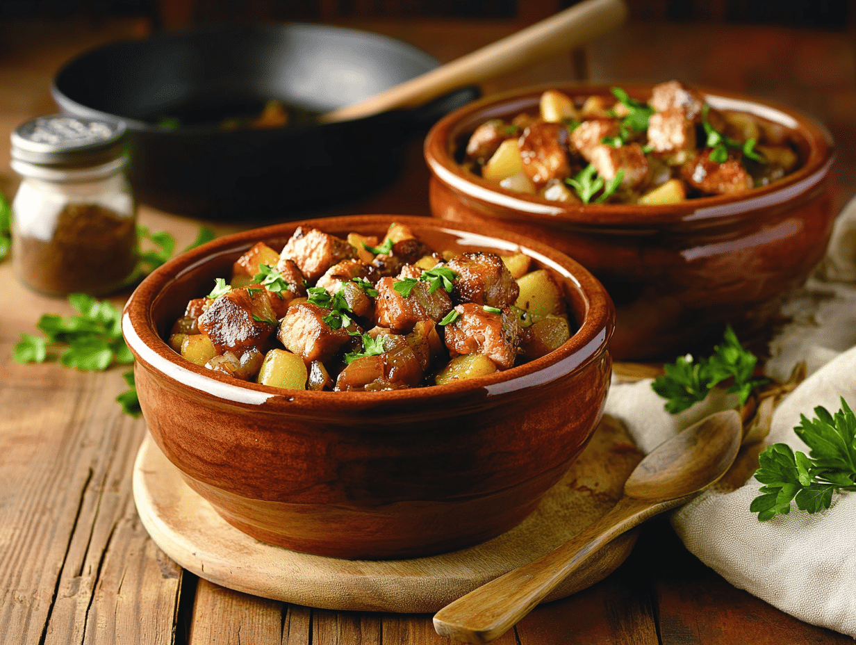 Crispy Pork Hash: A Comforting American Brunch Favorite