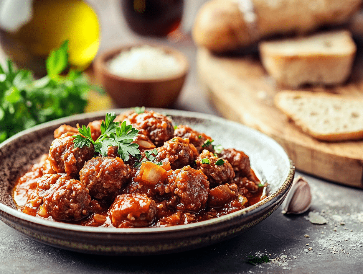 Rustic Italian Meatball Ragu: A Comforting Classic Dish