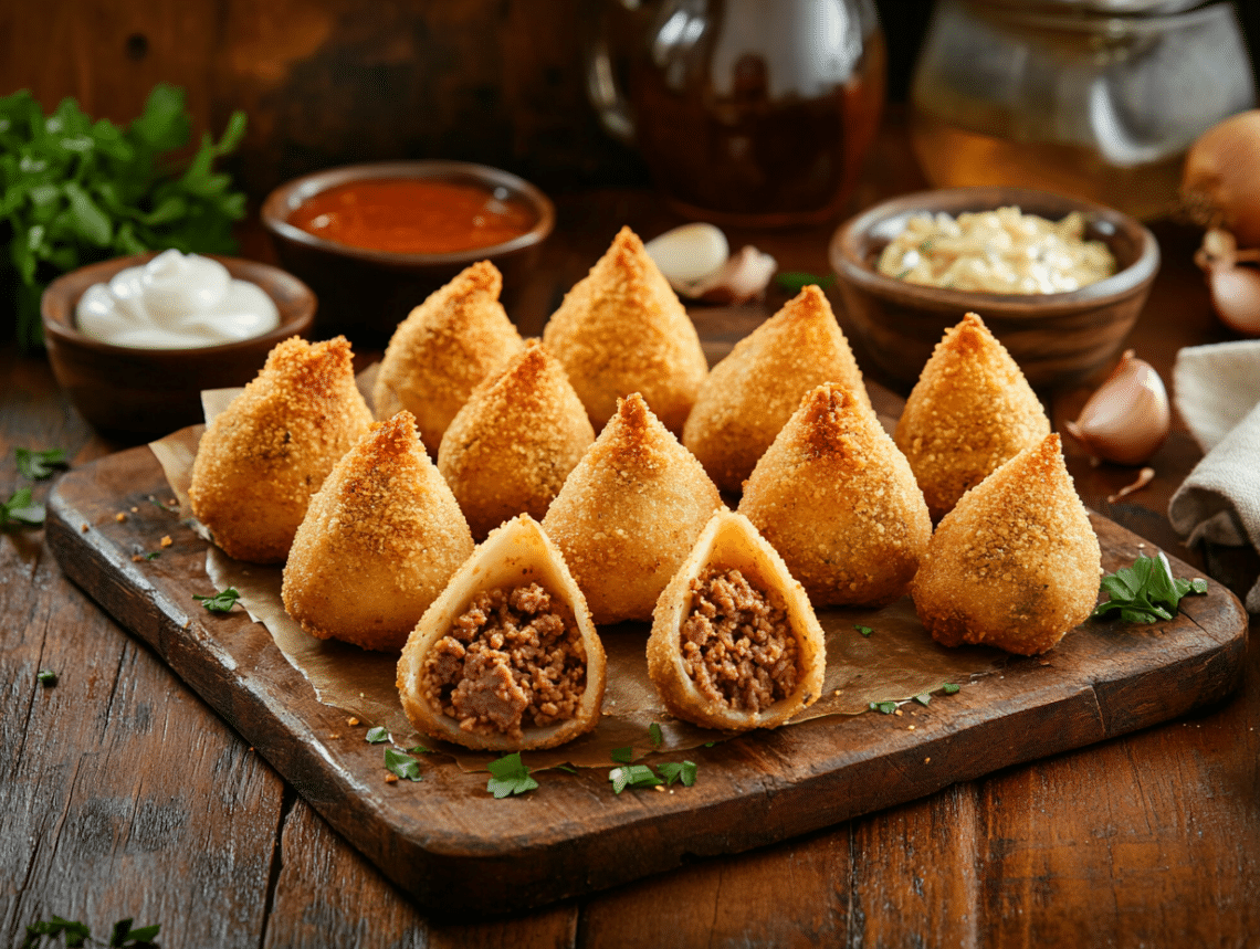 Brazilian Beef Coxinha: A Crispy Street Food Delight