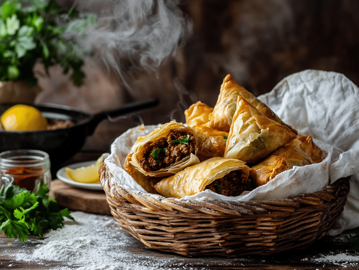 Crispy Tunisian Lamb Brik: A Taste Of North Africa