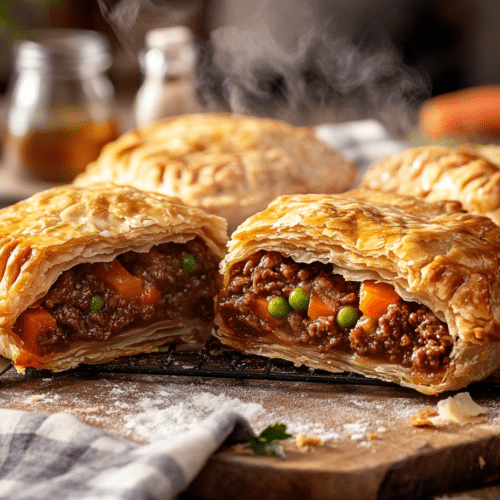 Hearty Australian Minced Beef And Veggie Pies Delight