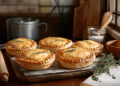 Rustic Mediterranean Lamb Pies With Aromatic Thyme