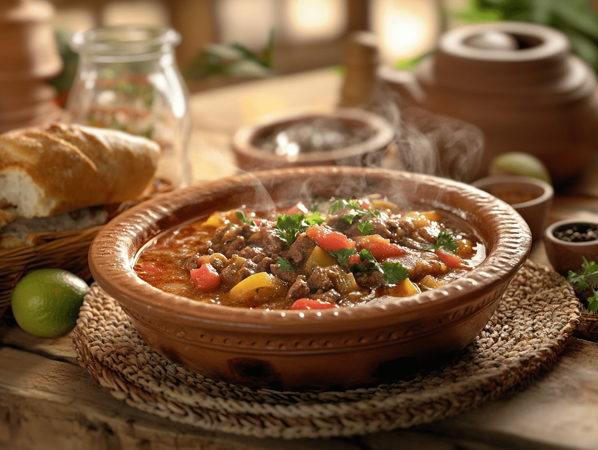 Hearty Chilean Beef Stew With Smoky Paprika Essence