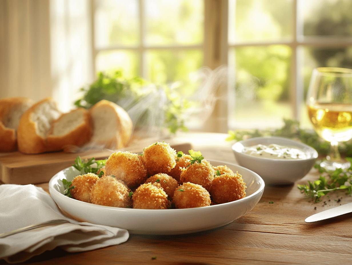 Crispy Bacon And Pork Mince Croquettes With Panko Crunch