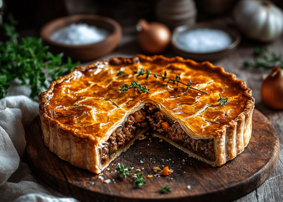 Rustic Gloucestershire Pork Mince Pie With Heritage Charm