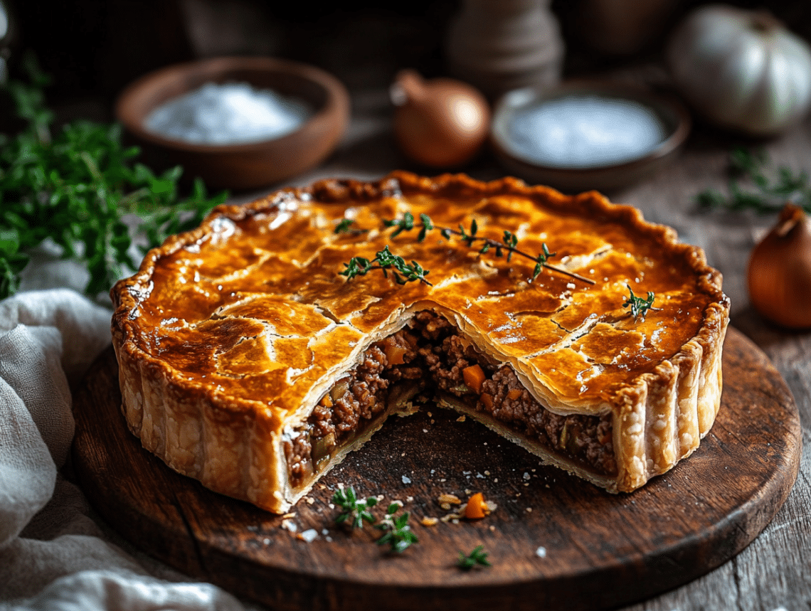 Rustic Gloucestershire Pork Mince Pie With Heritage Charm