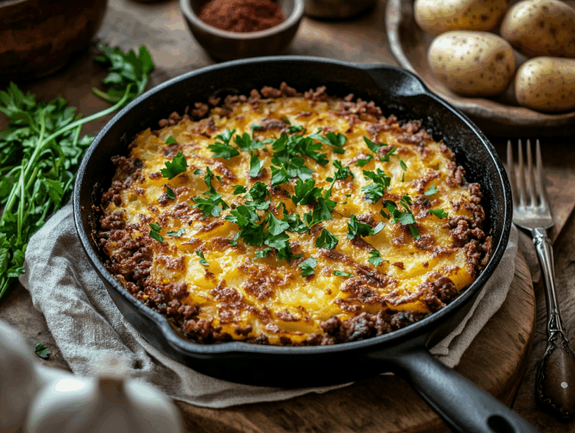 Hearty Corned Beef And Mince Hash: A Comforting Meal