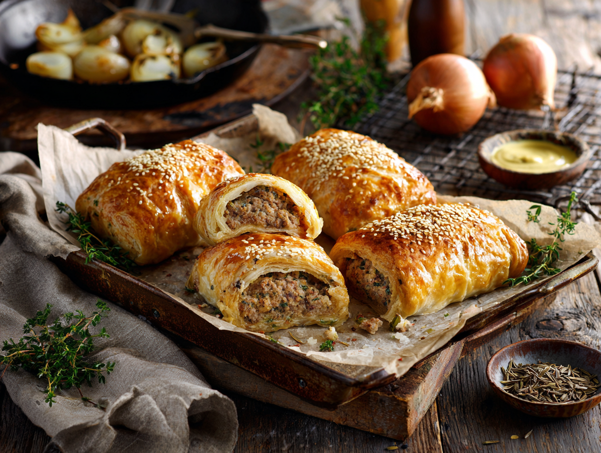Savory Australian Pork Rolls