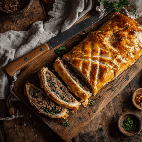 Rustic Lamb Wellington Twist