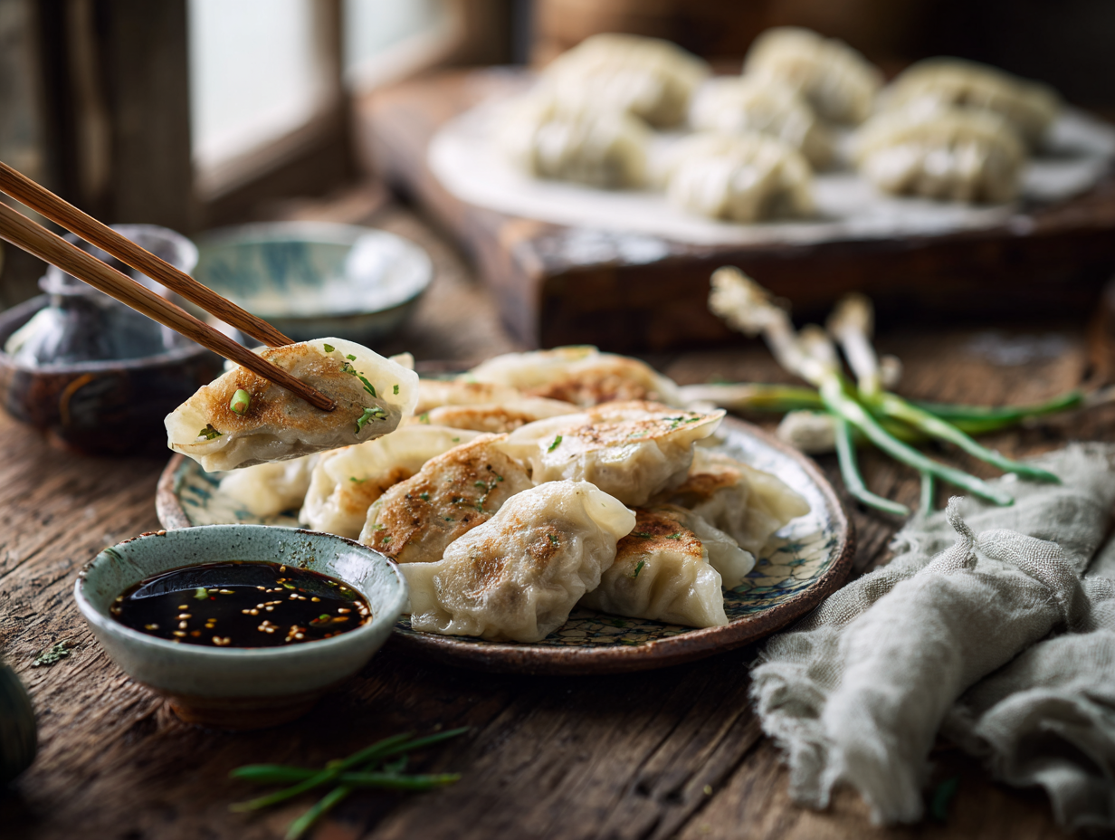 Crispy Pork Dumpling Delight