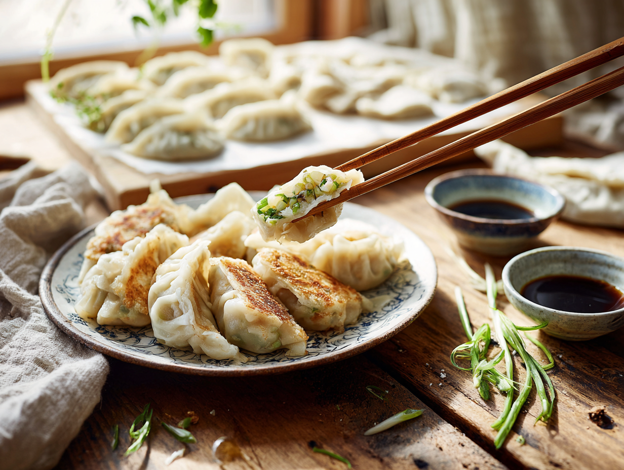 Crispy Pork Dumpling Delight