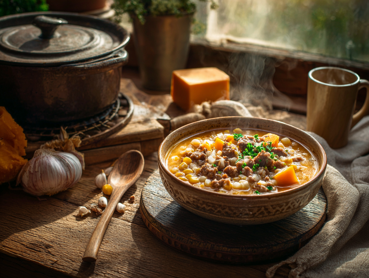 Hearty Criollo Beef Locro