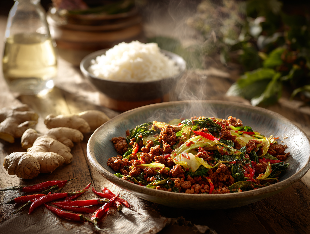 Horopito Pork Stir Fry